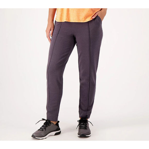 zuda | Pants & Jumpsuits | Zuda Zknit Brushed Refined Tapered Pant Iron ...